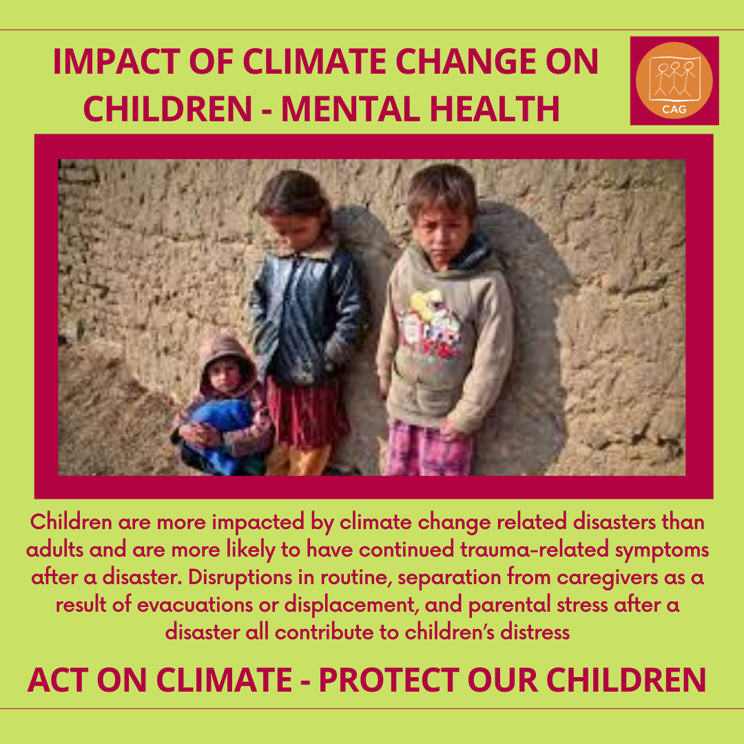 Climate Change: Impact on Children's Mental health | Climate Connection